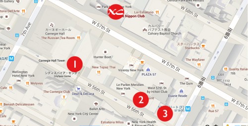 map | The Nippon Club